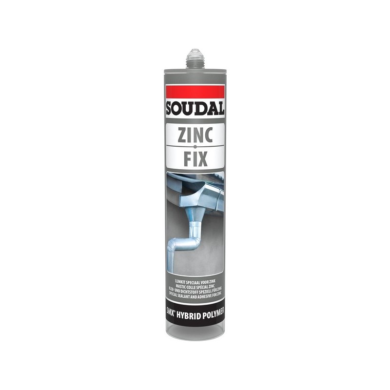 Mastic MS Polymères Zinc Fix Gris - qualité professionnelle - Champion ...