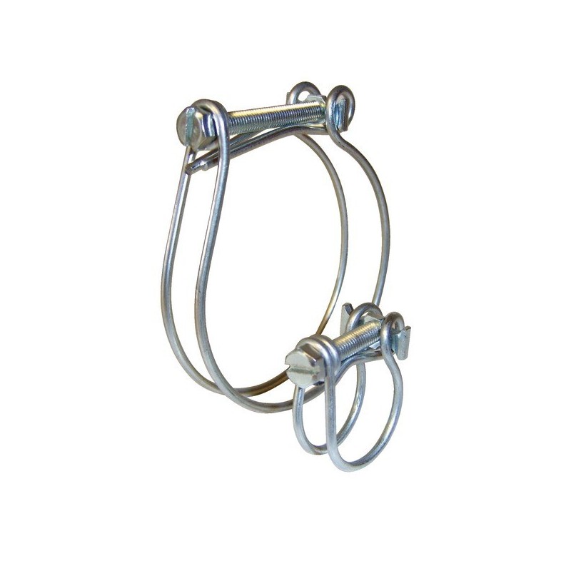 Collier double fil - Acier galvanisé W1 - qualité professionnelle ...