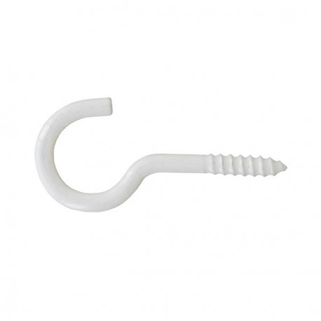 Crochets + Pitons Ø 2,5 x 10 mm - Rislanisé blanc - qualité ...
