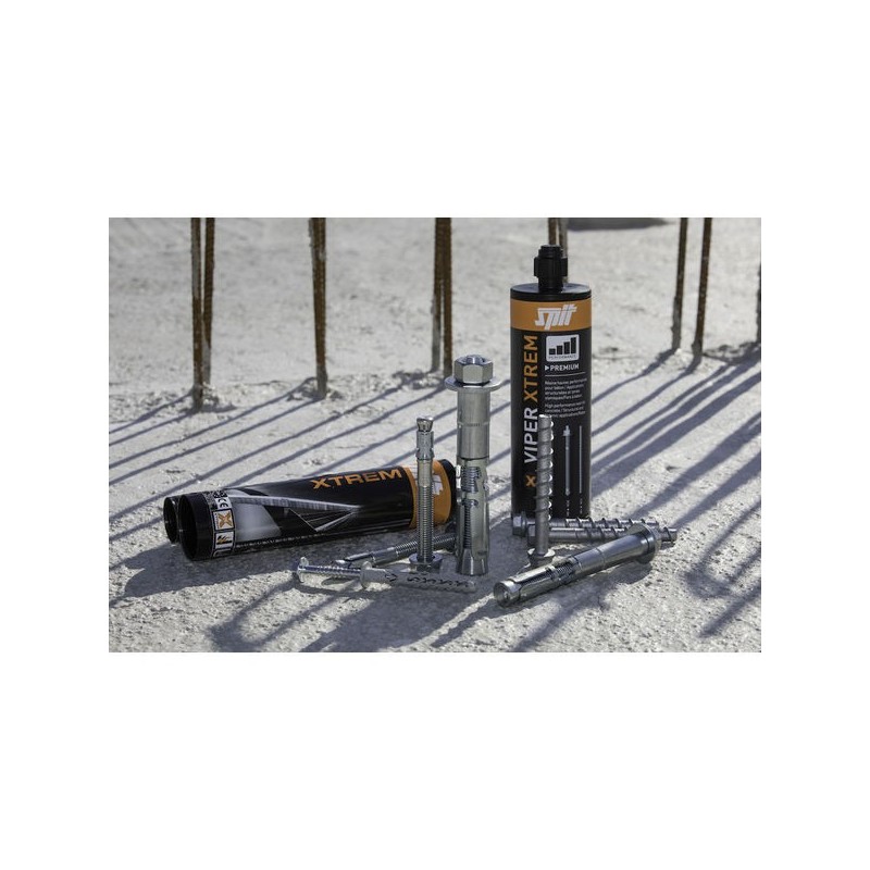 Résine vinylester VIPER XTREM - Béton fissuré et zones sismiques ...