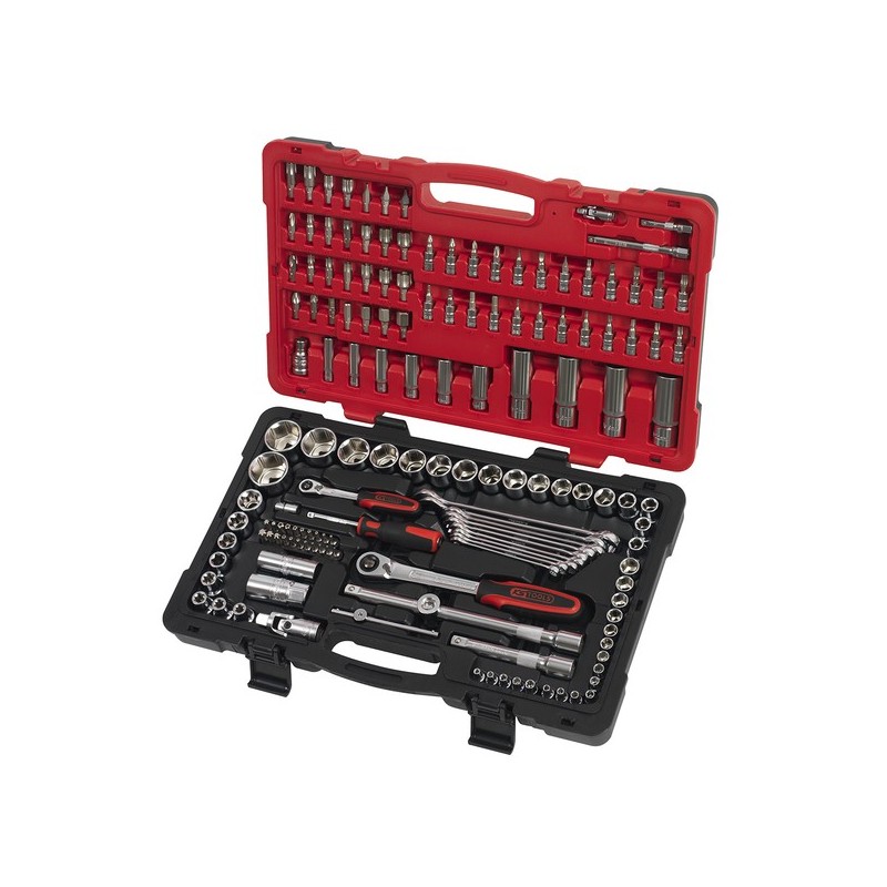 Coffret cliquet et douilles 1/4"- 1/2" - KS TOOLS Ultimate - qualité professionnelle - Champion ...
