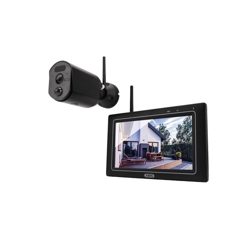 Caméra de surveillance avec moniteur - qualité professionnelle ...