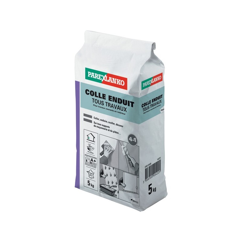 Colle-enduit pour tous travaux en intérieur - qualité professionnelle - Champion Direct