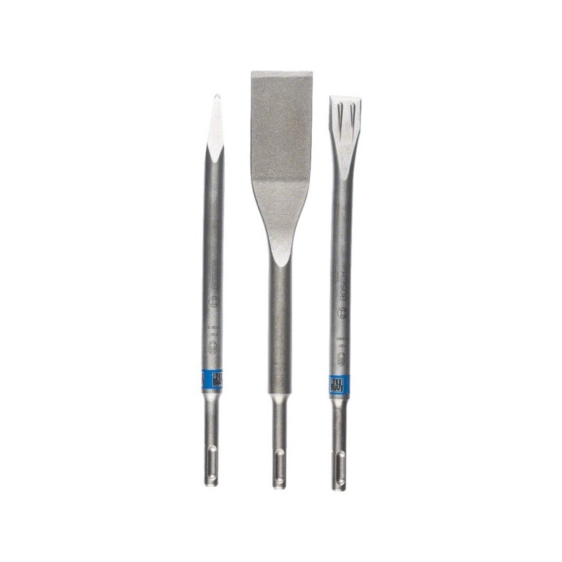 Set 3 burins pics et burins rénovation SDS Plus - qualité ...
