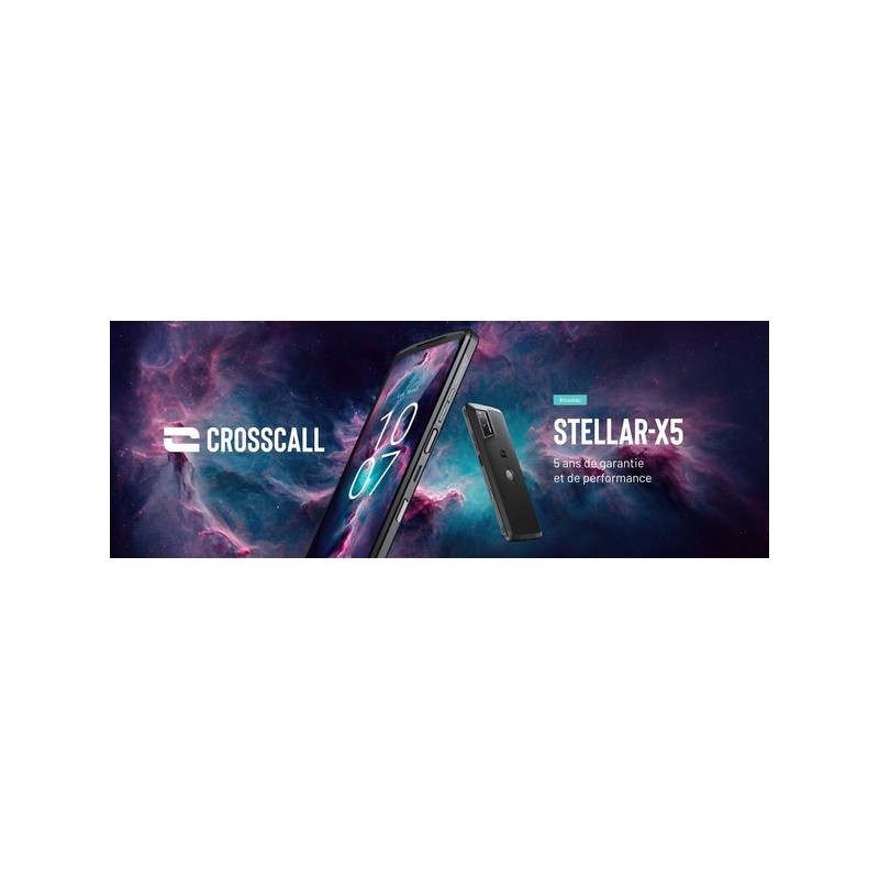 Smartphone STELLAR-X5 5G + chargeur + X-BLOCKER - qualité professionnelle - Champion Direct