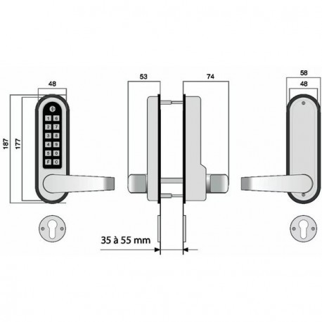 Ensemble à codage rapide JOKEY 1500 - qualité professionnelle - Champion Direct