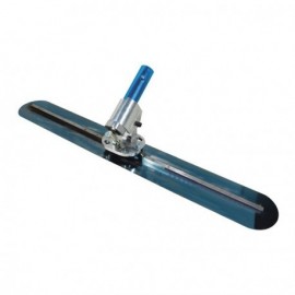 Ensemble lisseuse à béton acier bleui - qualité professionnelle ...