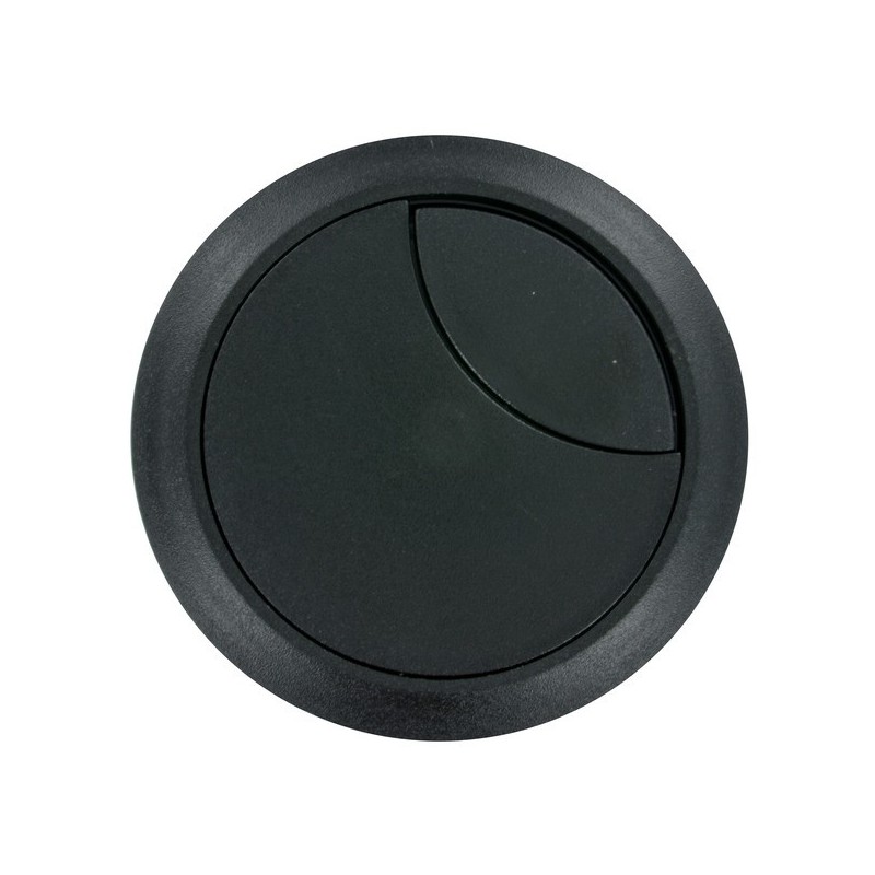 Passe-câble Ø60 x H 25 mm - Plastique noir - qualité professionnelle ...