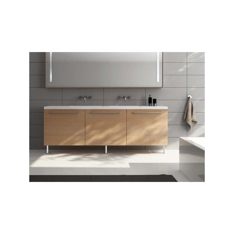 Pied de meuble carré acier - qualité professionnelle - Champion Direct