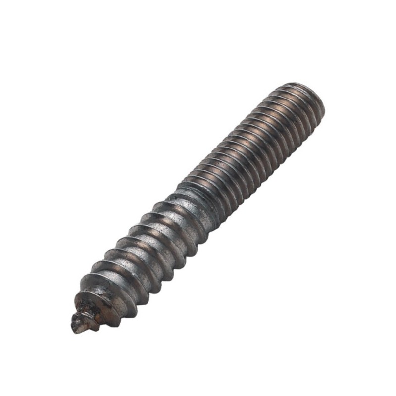 Vis double filet bois/métal M8 L 80 mm - qualité professionnelle ...