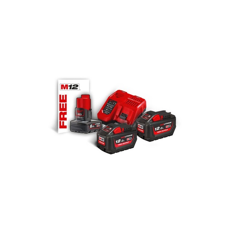 Pack batteries M18 HNRG-122 HIGH OUTPUT™ - qualité professionnelle ...