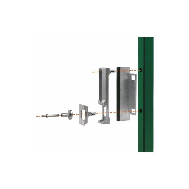 Gâche de sécurité pour serrure de portail battant - qualité ...