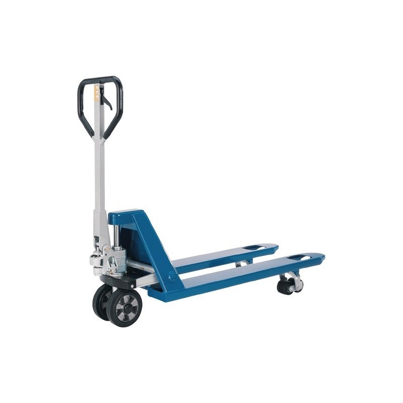 Transpalette L. fourche 1150 mm cap.ch. 2500 kg acier - qualité ...