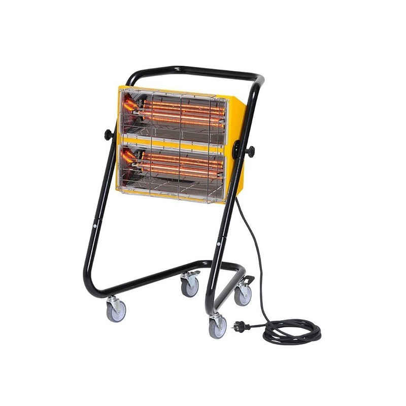 Chauffage mobile rayonnant électrique 3 kW - qualité professionnelle ...
