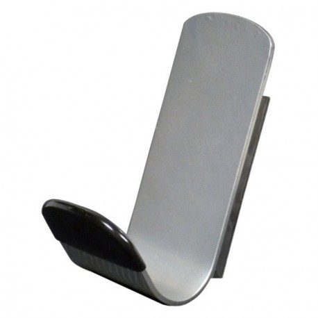 Patère 1 tête 145 x 64 x 70 mm - Aluminium - qualité professionnelle ...